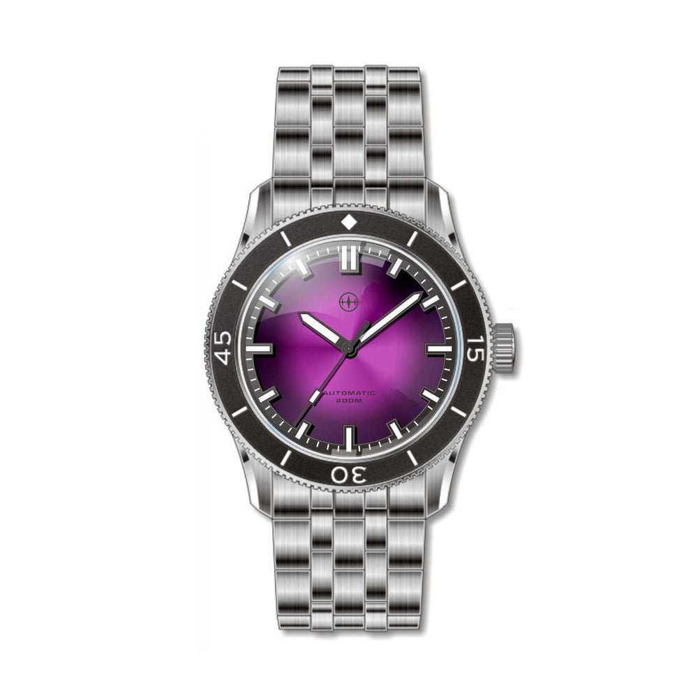 Wild Violet Dive Watch - Toughest Dive Watches