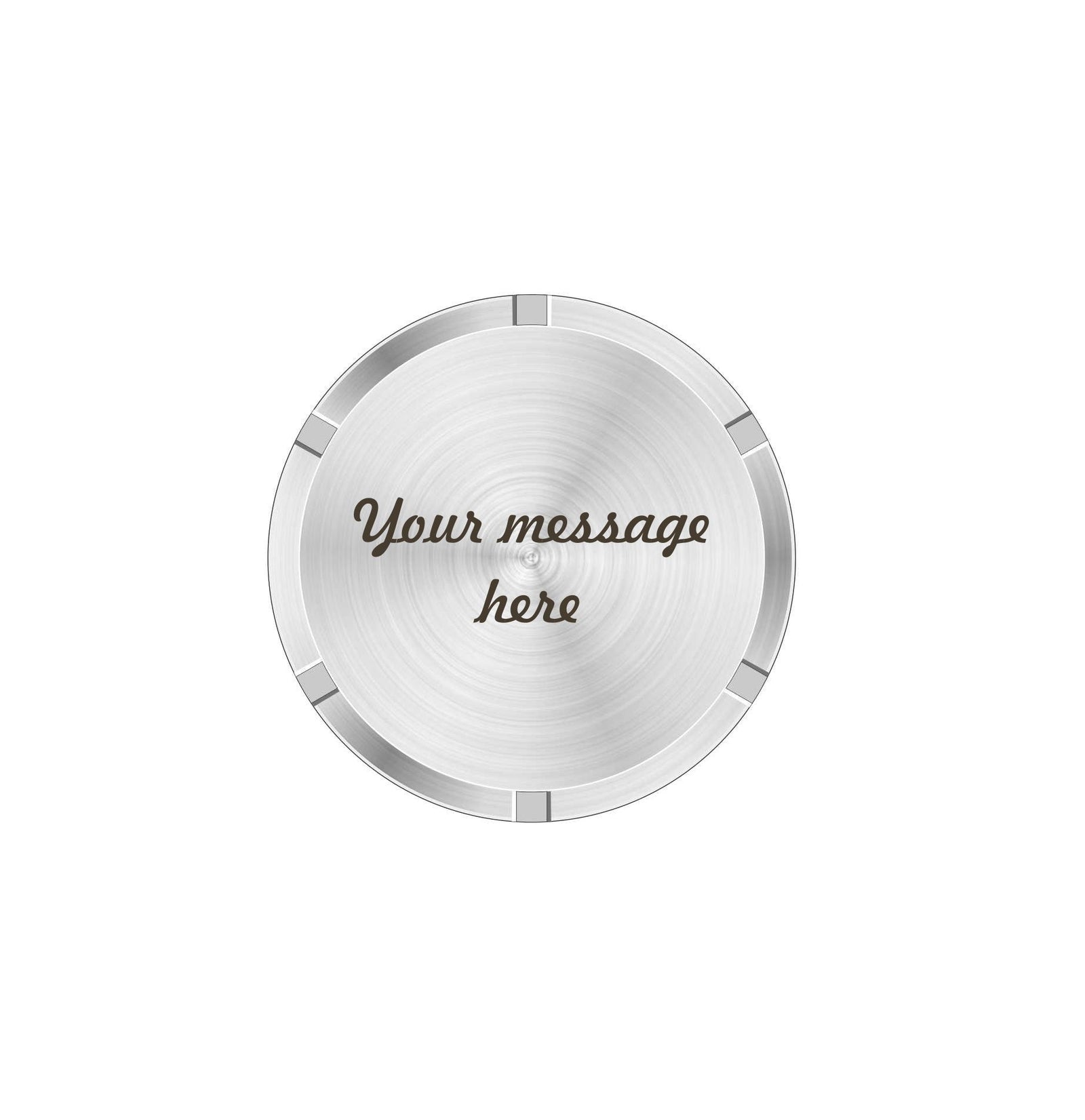 Murchison Watch Blank Stainless Steel Case Back - Houtman